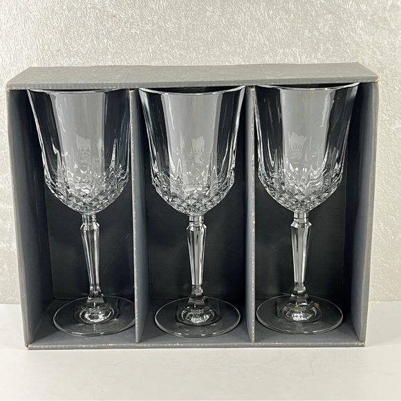 St George Crystal | Dining | St George Crystal Water Goblets Wine ...